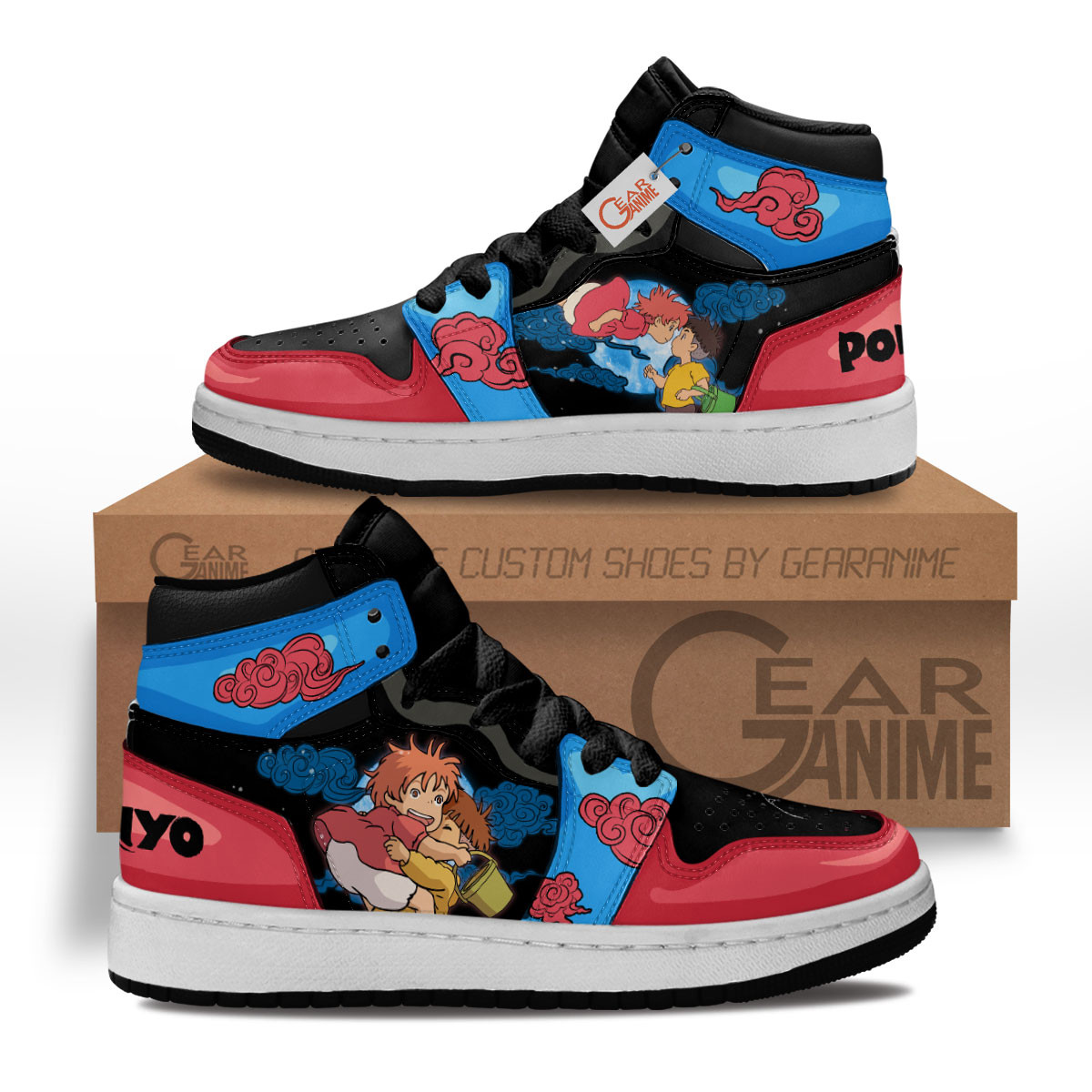 Ponyo Anime Custom Kids Shoes MV2103 - Gear Anime