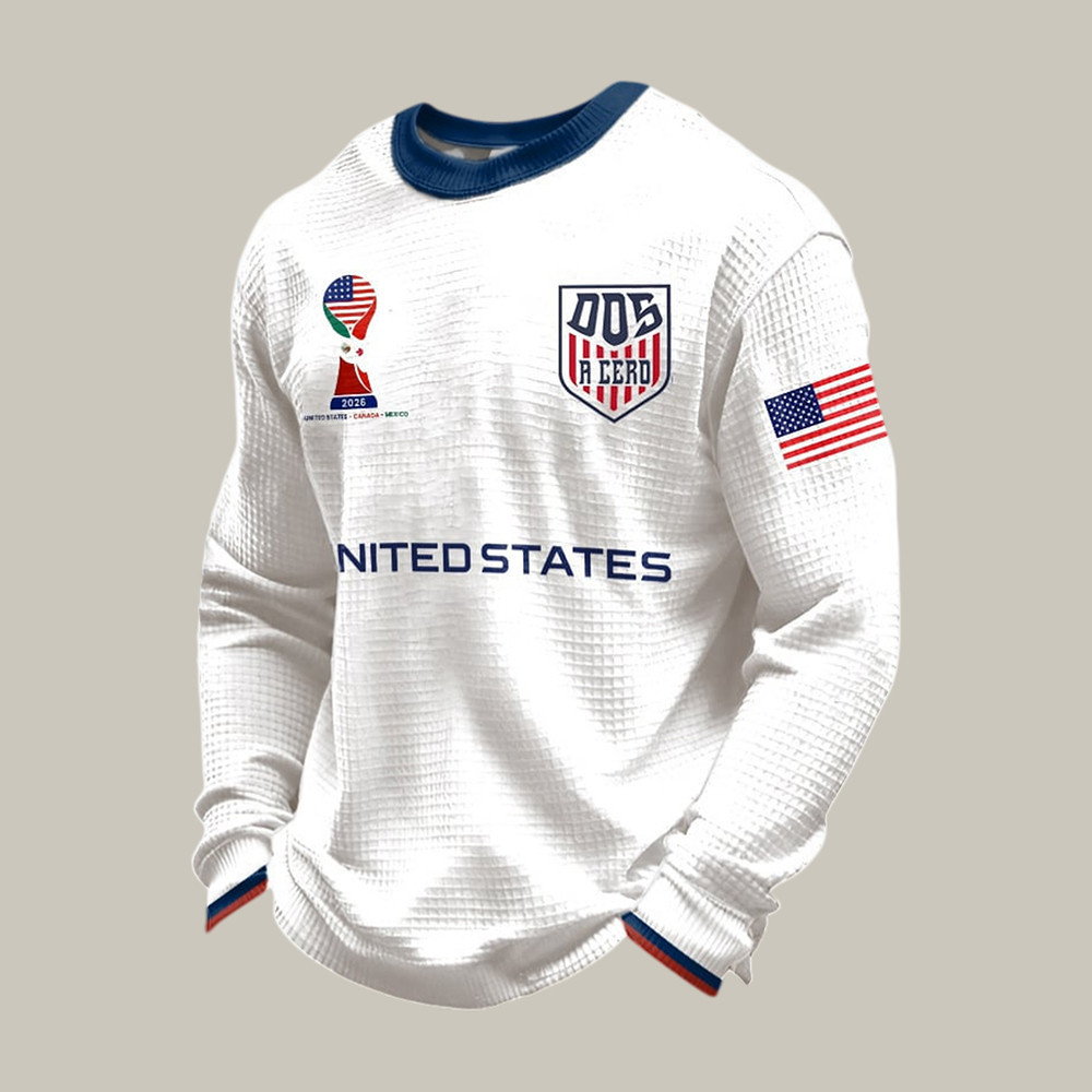 USA 2026 FIFA World Cup Long Sleeve Shirt 2026 World Cup Apparel Soccer ...