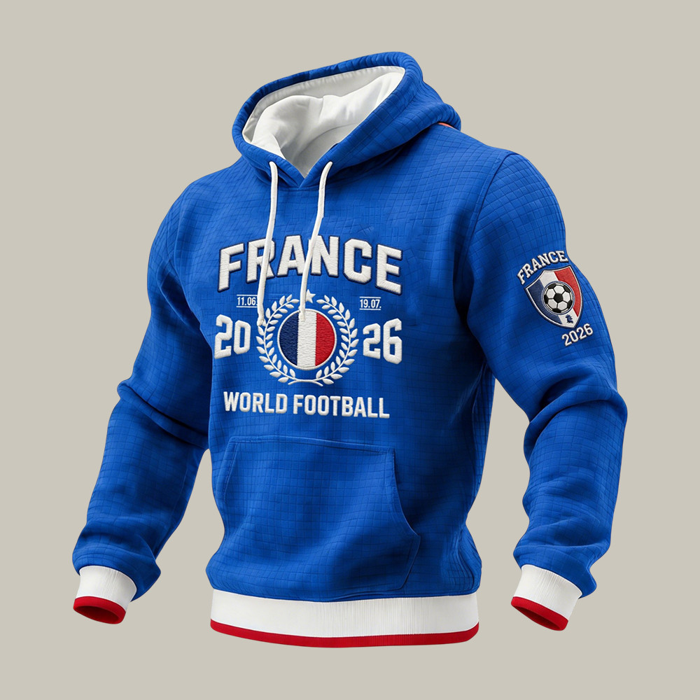 France 2026 FIFA World Cup Hoodie 2026 World Cup Apparel Best Fan Gear ...