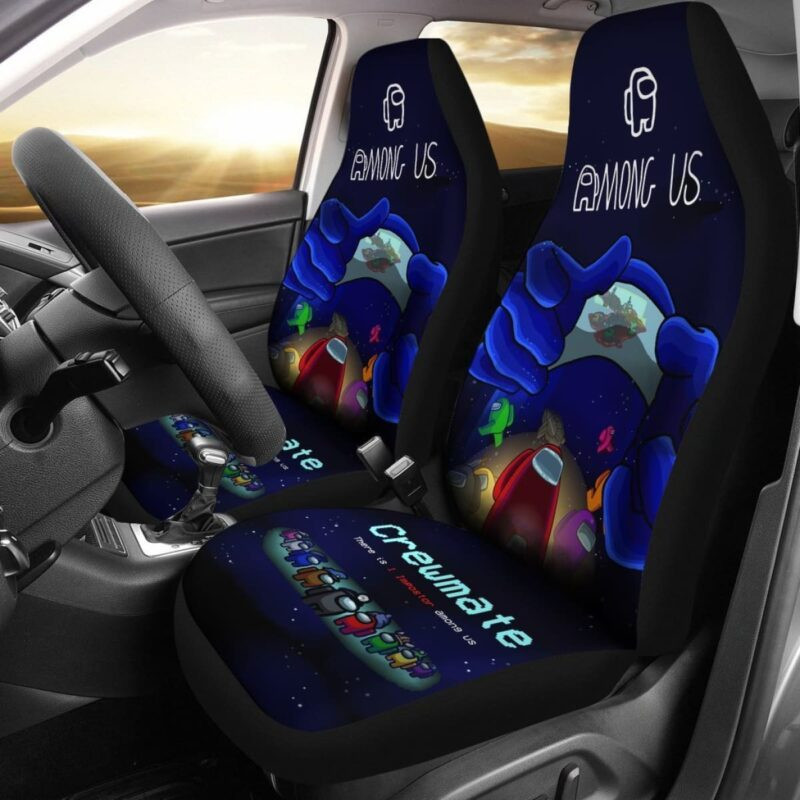 Among Us Crewmate Game Car Seat Covers - DESIGN-TREND