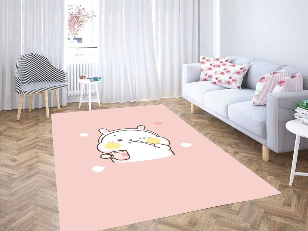 Cute Animal Cartoon Living Room Modern Carpet Rug - DESIGN-TREND