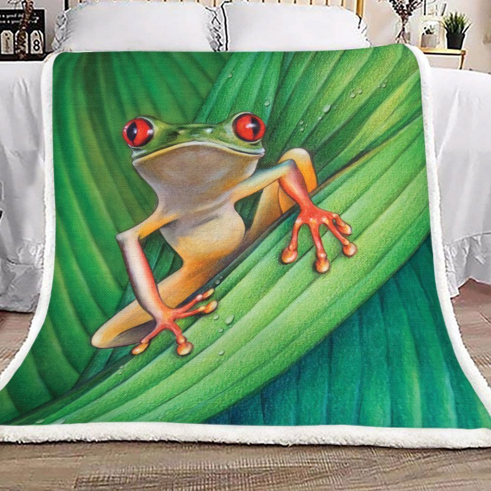 Frog Sherpa Fleece - DESIGN-TREND