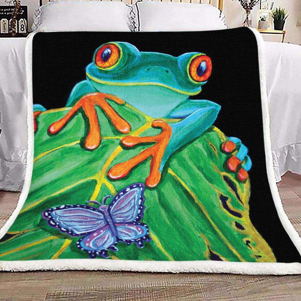 Frog Sherpa Fleece - DESIGN-TREND