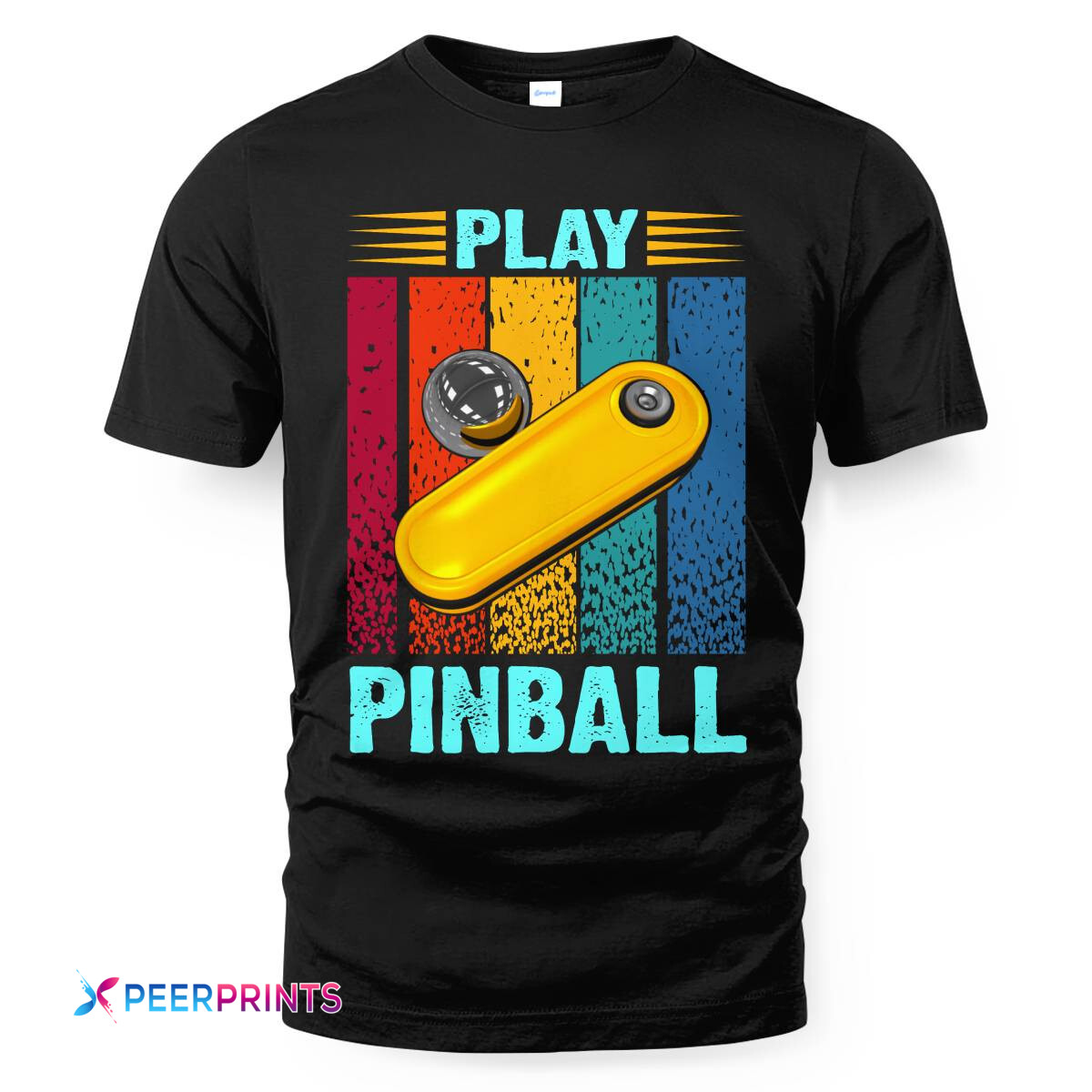 Play Pinball T-Shirt - peerprints