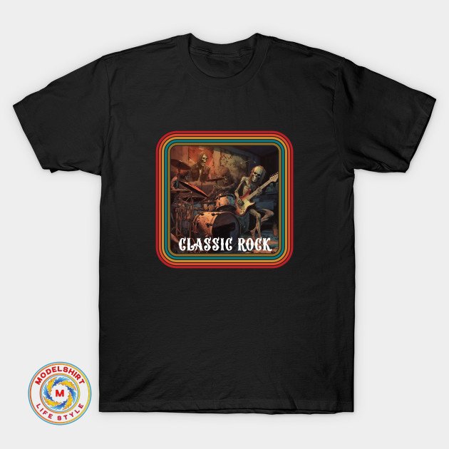 Classic Rock Unisex T-shirt - Model Shirt Store