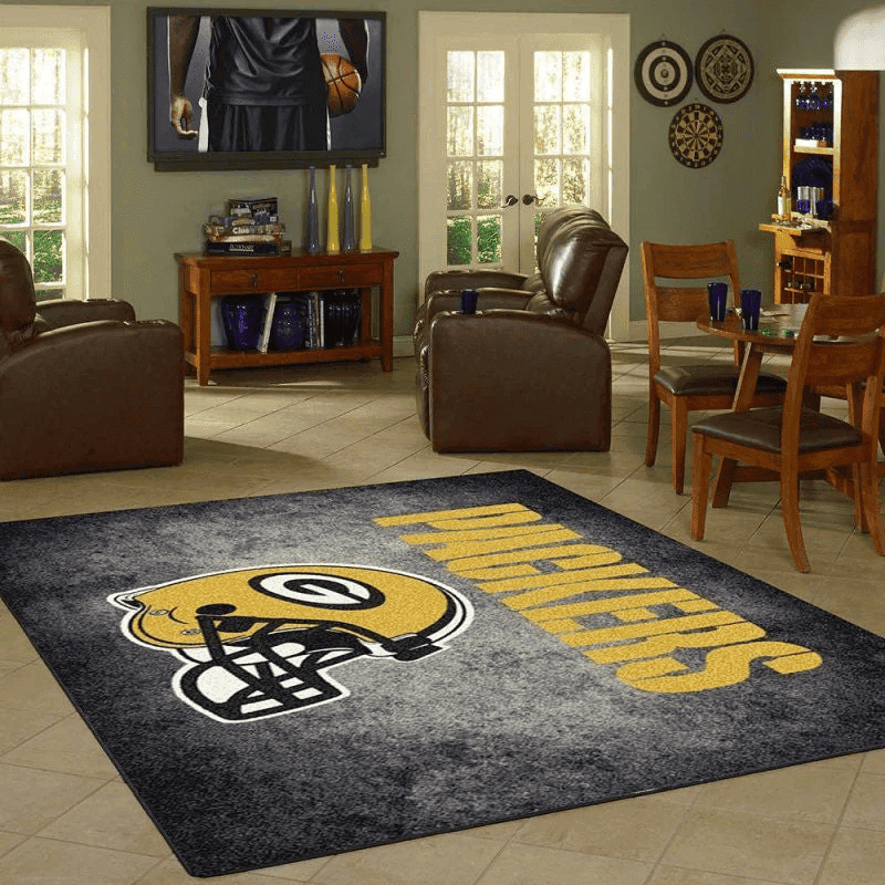 Green Bay Packers Carpet Living Room Rugs - Capeexercise