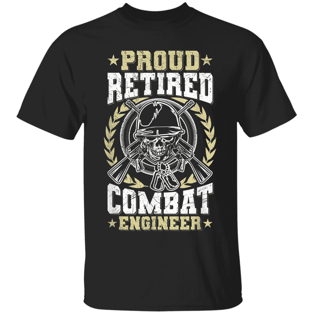 US Army Combat Engineer Design for a Retired Combat engineer Classic T ...