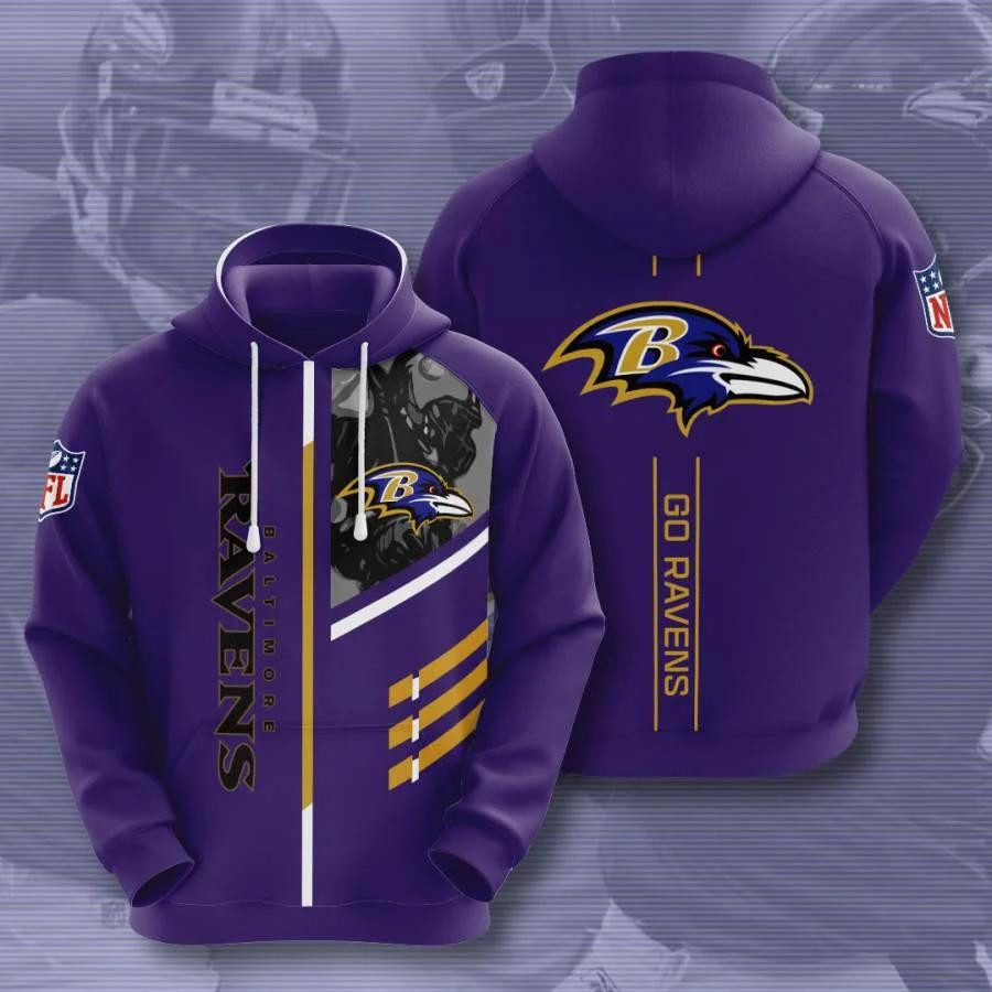 NFL Baltimore Ravens For Men 3D Hoodie For Men And Women Gift For Fan ...