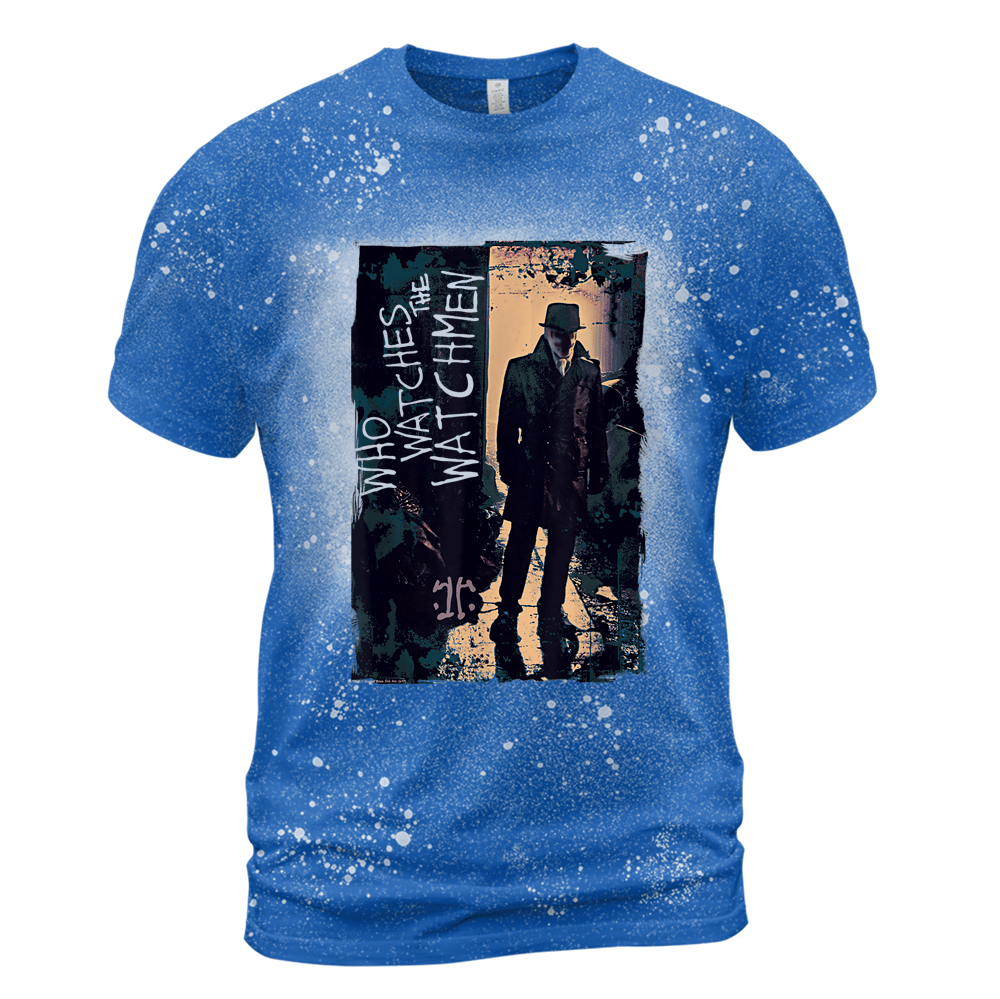 Watchmen Rorschach Light Bleached T-Shirt Limited Edition - The HSJ Group