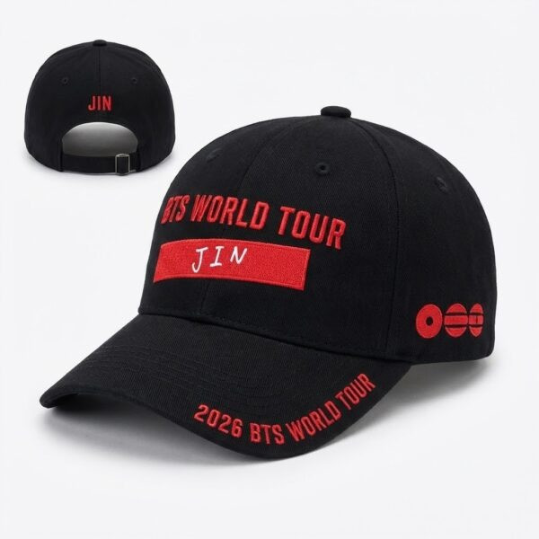 BTS 2026 World Tour Hat BTS World Tour With Jin Signature Cap Ideas For ...