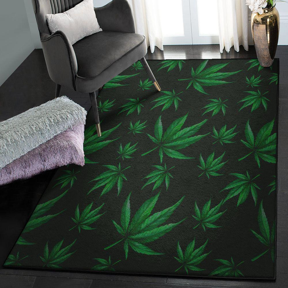 Leaves Cool Rugs, Pot Leaf Pattern Rug - AER0212 - Joliebrand
