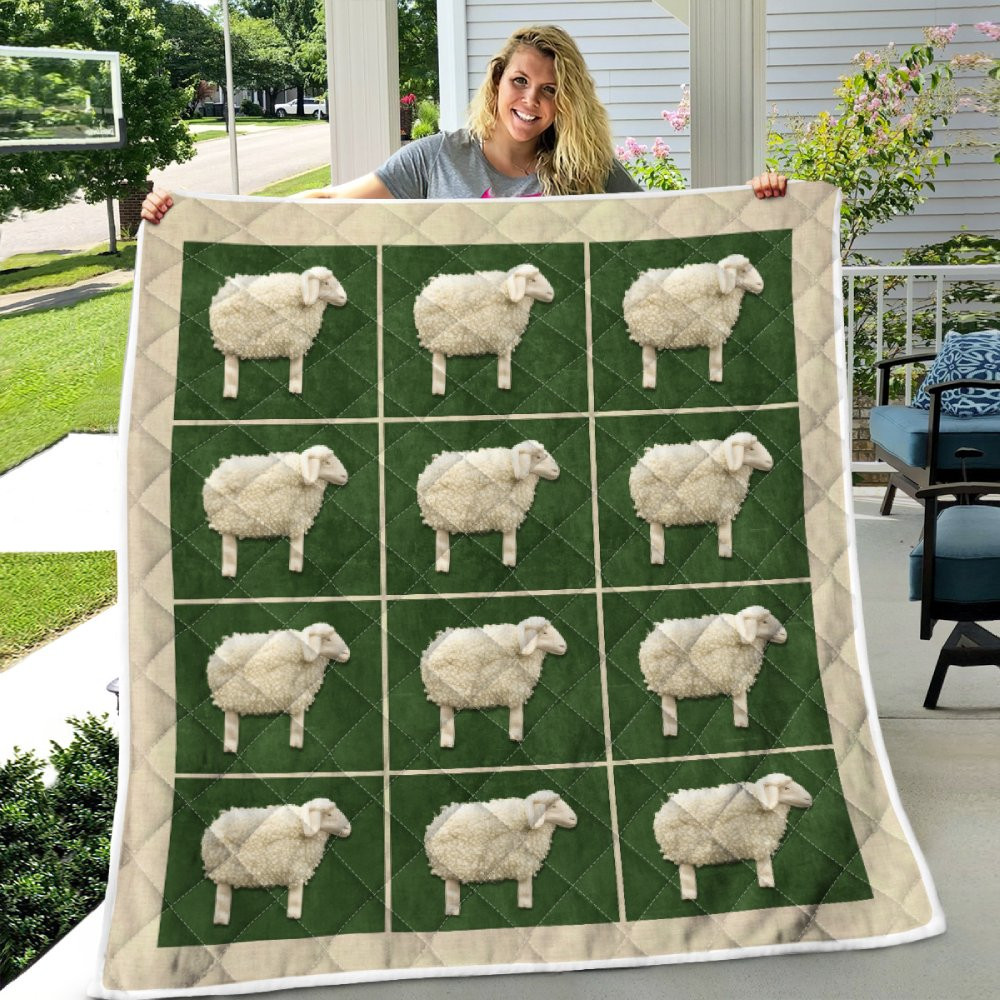 Sheep BL263748CL Quilt Blanket - usblanket