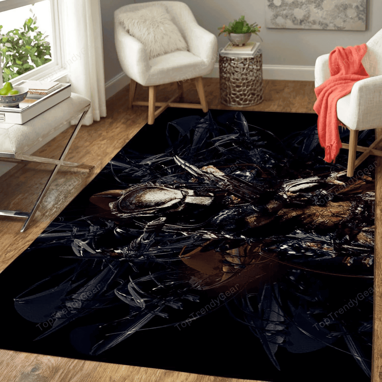 Horror Movie Alien Vs. Predator Movie 3D Area Rug Living Room And Bed ...