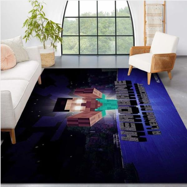 Minecraft Rug Living Room Rug Home Decor Floor Decor - Snakeislandz