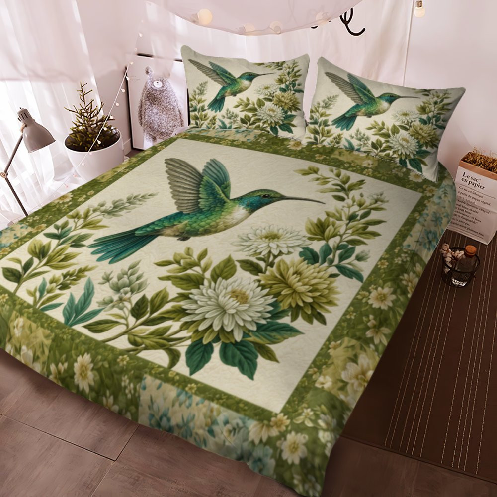 Hummingbird Bedding Set - cozynove